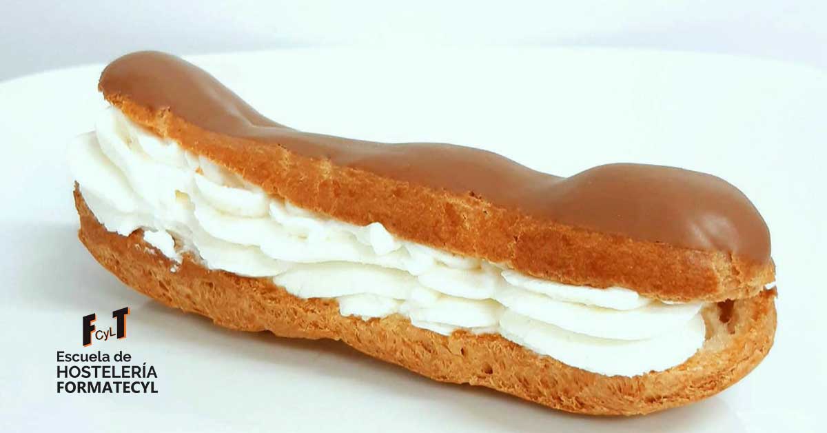 Receta de Petit Choux de nata y chocolate - FORMATECYL